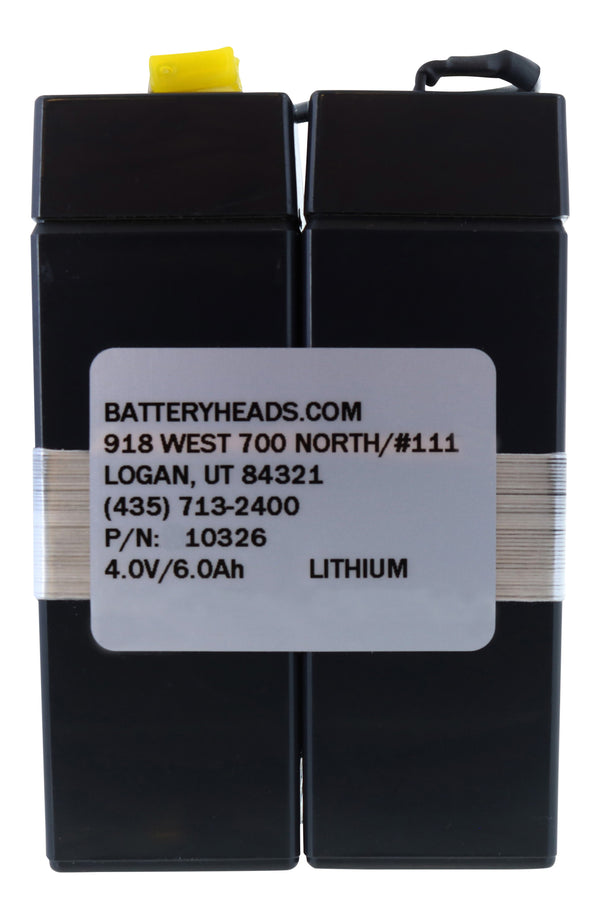 Baxter Flo-Gard 6200 Infusion Pump Replacement Battery|Batteryheads.com